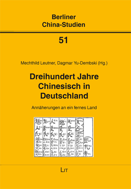 Dreihundert Jahre Chinesisch in Deutschland | Sprachwissenschaft ...