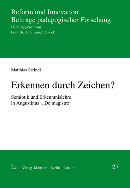 Erkennen durch Zeichen? | Pädagogik | Publikationen | LIT Verlag